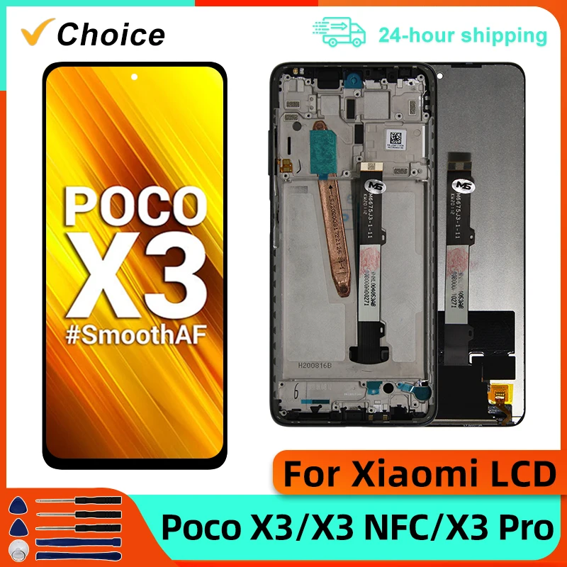 6-67-per-Xiaomi-Poco-X3-Display-LCD-M2007J20CG-Touch-Screen-Digitizer ...