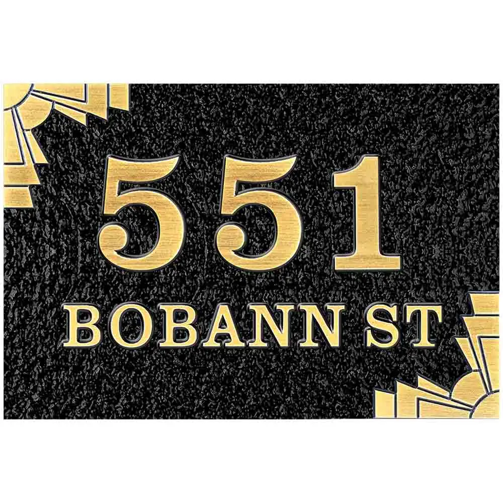 Customized-House-Number-Address-Plaque-For-Outside-Home-Villa-Hotel ...