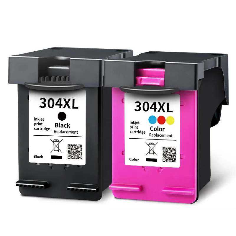 Compatible with Hp 304xl Black and Colour Ink Cartridges 2622, 2630 ...