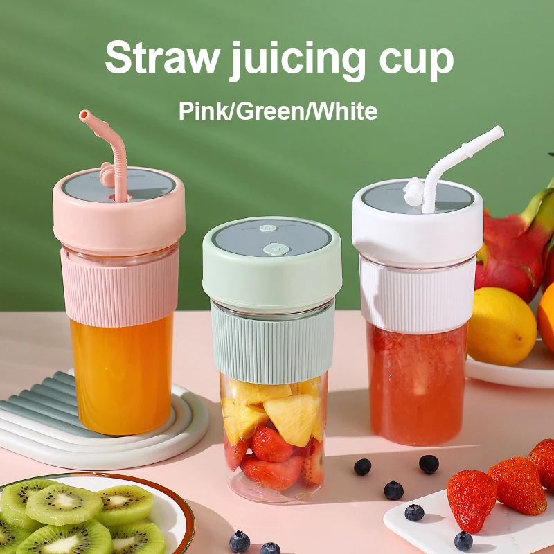 Portable-Juice-Cup-With-Straw-Precision-Steel-6-Blade-Mini-Electric ...