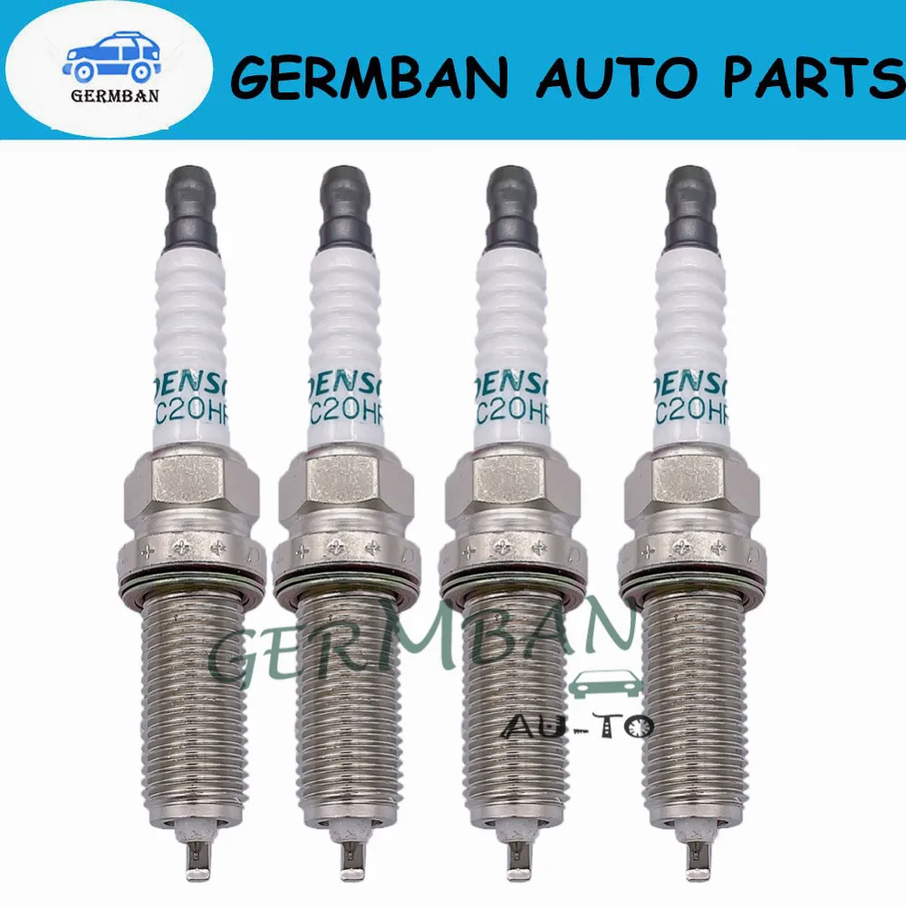 4X 9091901253 90919-01253 SC20HR11 Iridium Spark Plug for Toyota ...