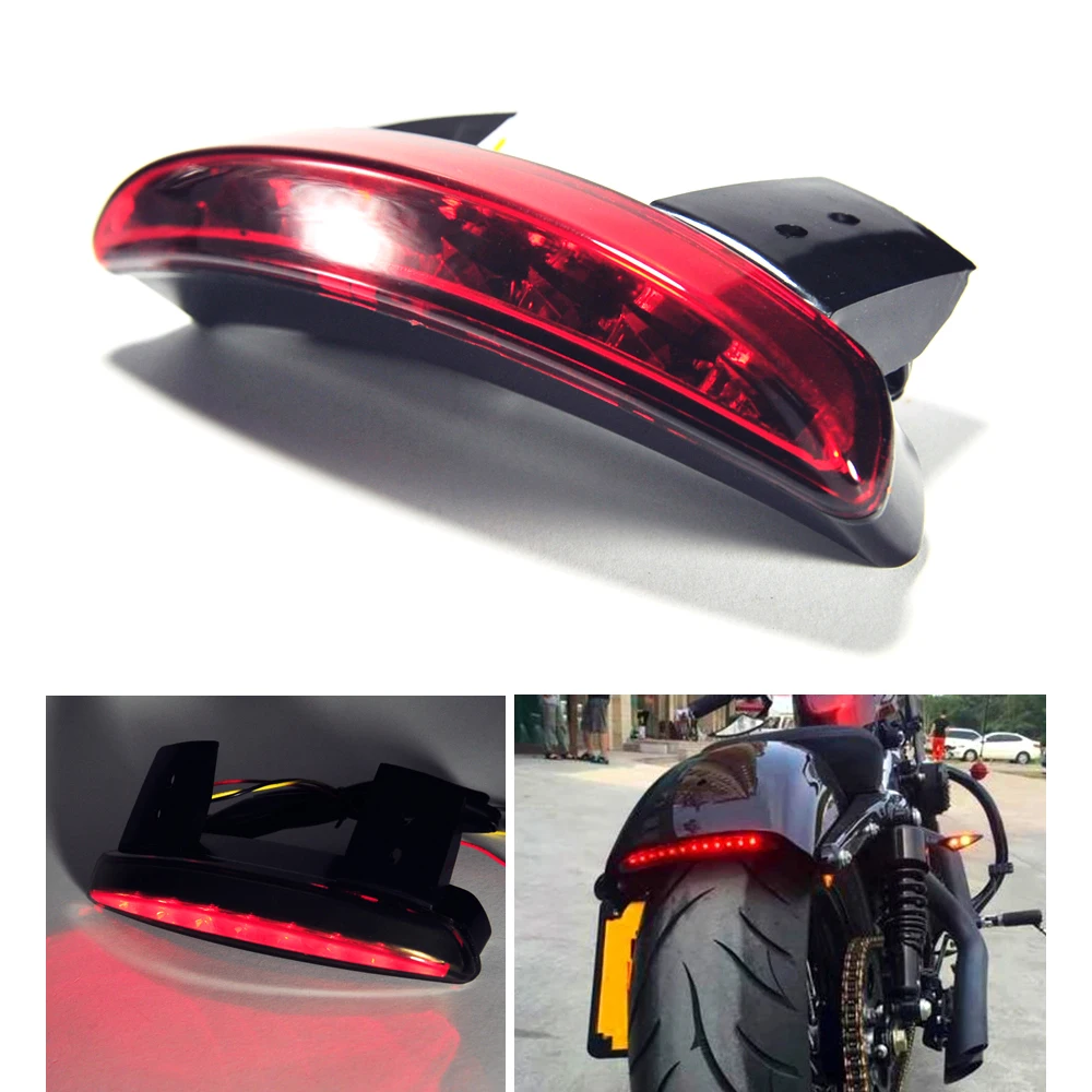 Free-Shipping-Motorcycle-Motorbike-Tail-Light-Rear-Fender-LED-Break ...