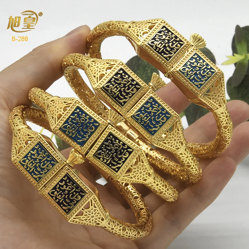 XUHUANG-Dubai-Luxury-Bangles-Bracelet-With-Screw-Button-For-Women ...
