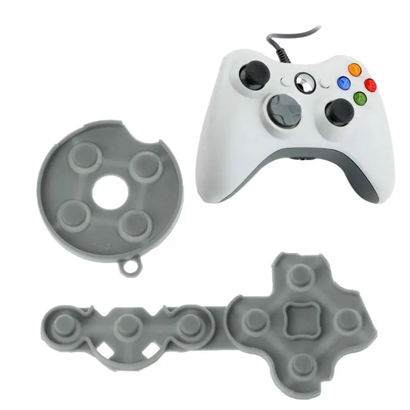 2Pcs For Microsoft Xbox 360 wireless Controller Replacement Conductive ...