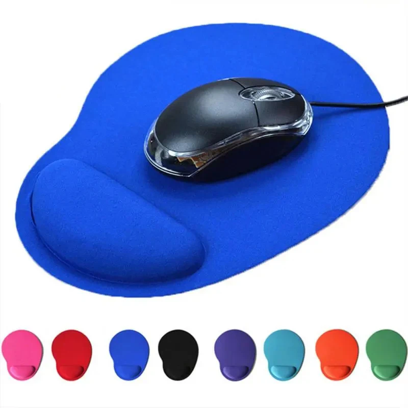 Mouse pad eva suporte pulseira gaming mousepad cor sólida mouse pad ...