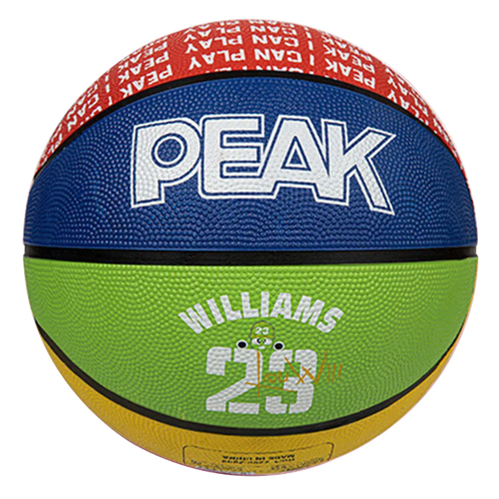 PEAK-Rubber-Basketball-regolazione-ufficiale-taglia-7-Training-basket ...