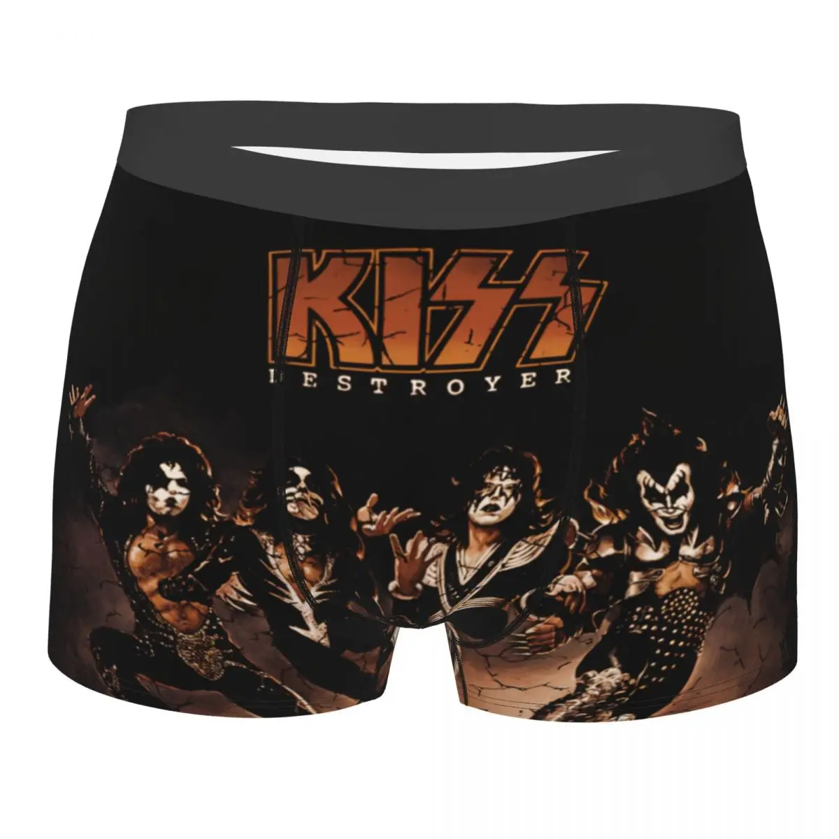 Cool-Heavy-Metal-Rock-Band-Kiss-Boxers-Shorts-Panties-Male-Underpants ...