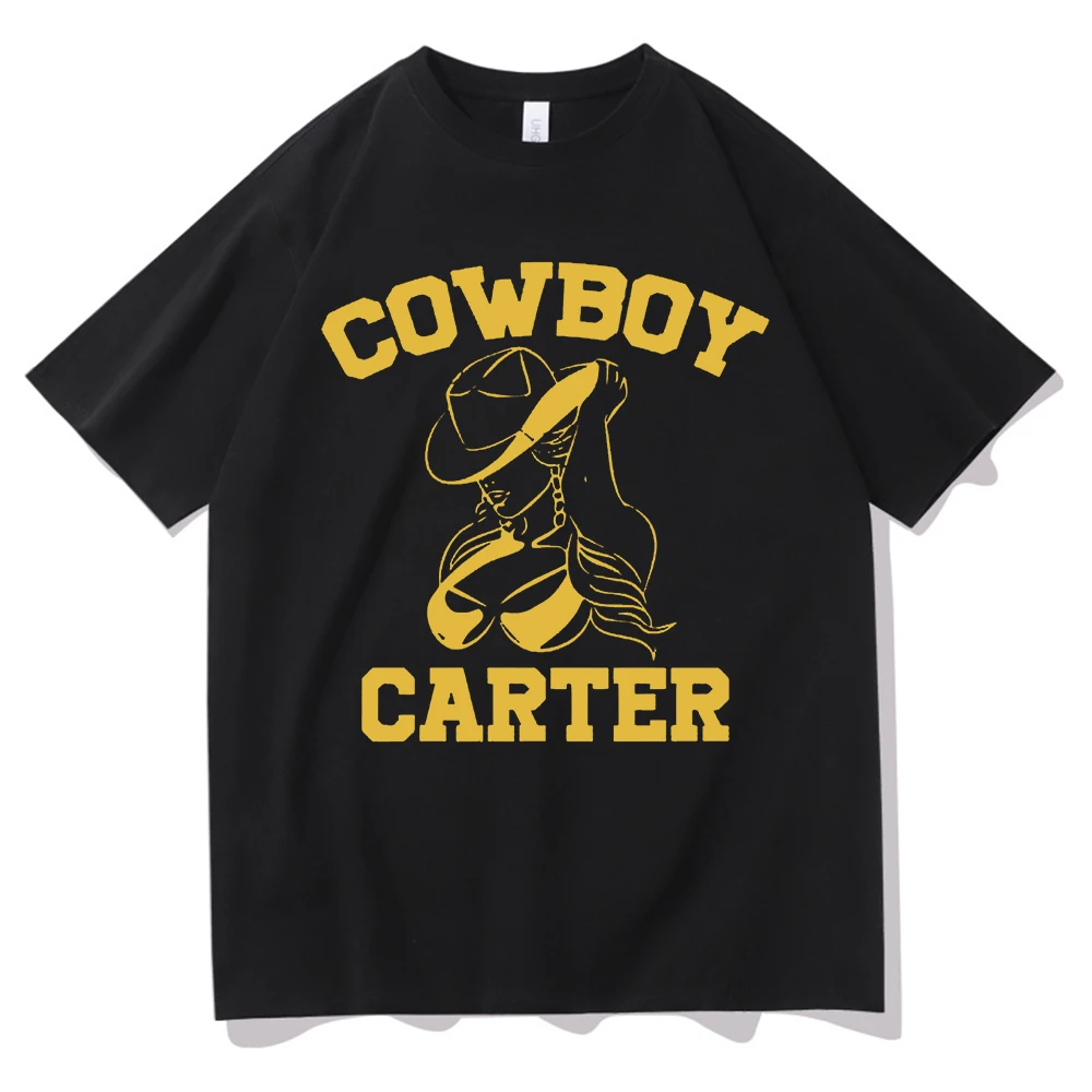 Beyonce-Cowboy-Carter-T-Shirts-Women-Man-Summer-Short-Sleeve-Shirts ...