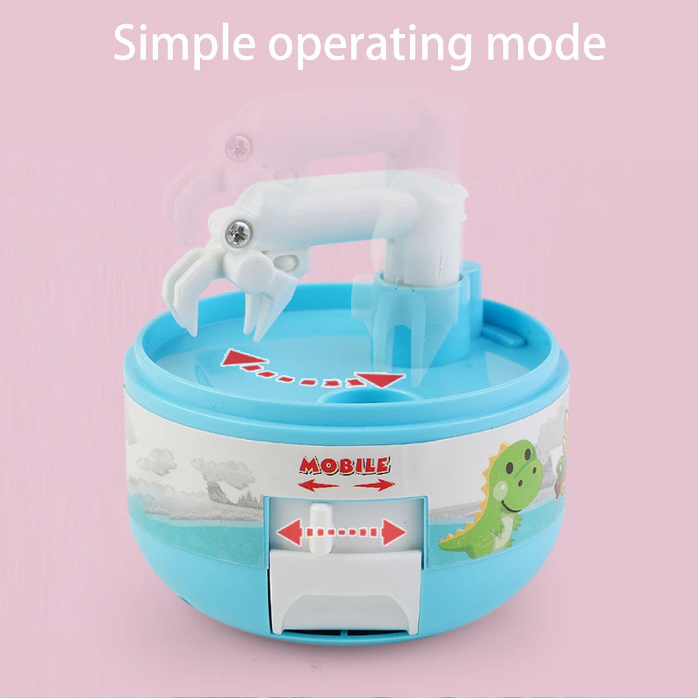 Mini Claw Machine Children's Toys Dinosaur Grabbing Machine Capsule ...