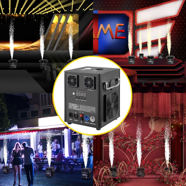 600w Mini Remote Cold Spark Machine Wedding Sparkler Box for Birthday ...