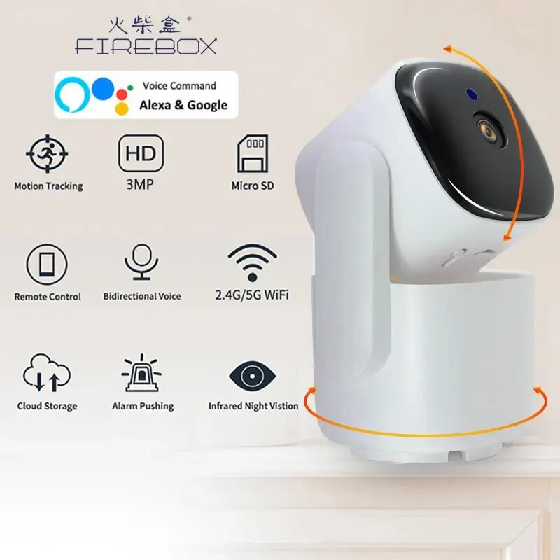 5G-FHD-3MP-WiFi-Camera-Wireless-IP-Smart-Home-Security-Surveillance ...
