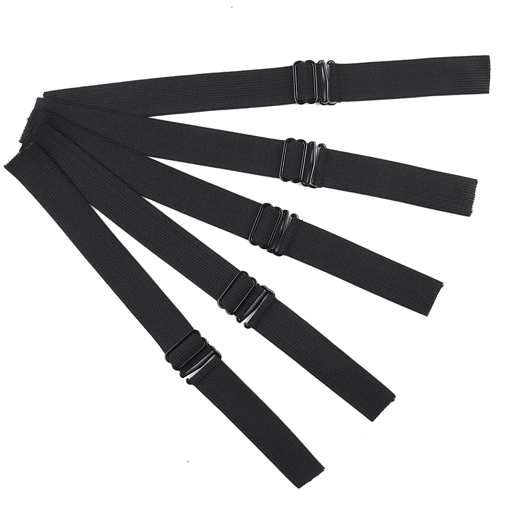 1-5pcs Black Adjustable Elastic Band For Wigs Length 30Cm Width 2.5Cm ...