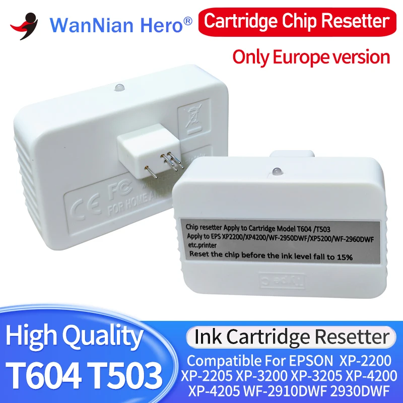 T604-Chip-Reset-Europe-604-604XL-Chip-Resetter-For-Epson-XP-2200-XP ...