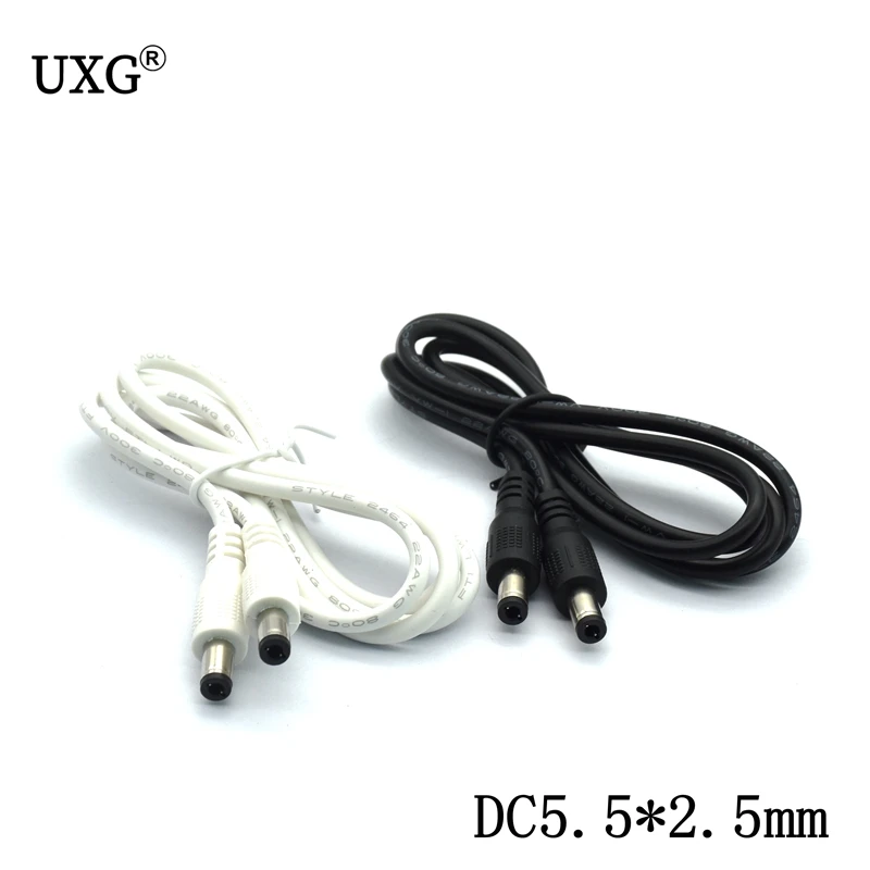 5-5-x-2-5mm-1M-DC-Power-Connector-with-Extension-Extend-Wire-Cable ...