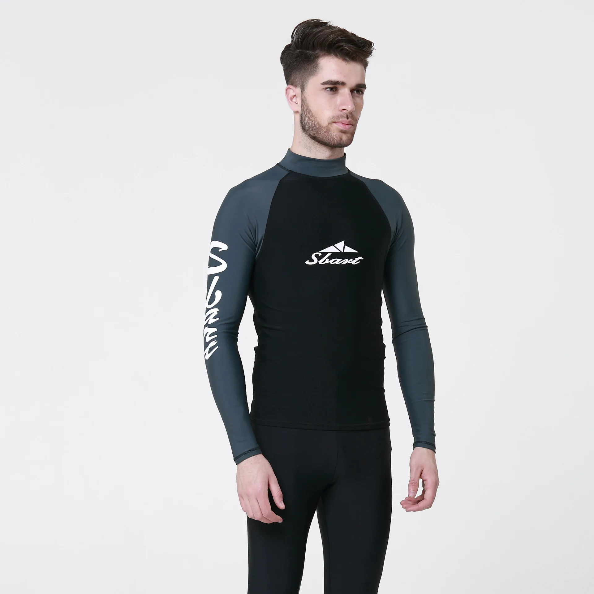 SBART-Adult-Swimsuit-Men-s-Long-Sleeve-Diving-Suit-Sun-Protection-and ...