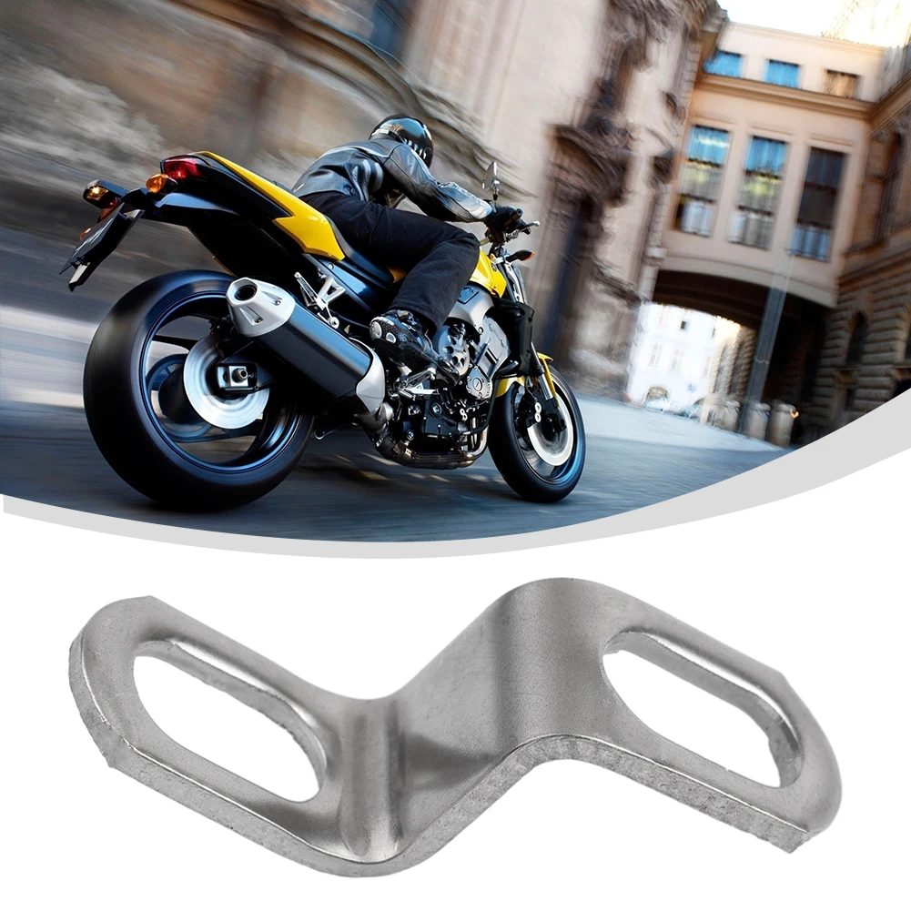 Motorcycle-Exhaust-Bracket-Muffler-Pipe-Z-shaped-Universal-Mounting ...