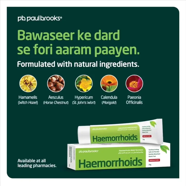 Haemorrhoids Ointment 20G | Fast & Effective Comfort for Piles ...