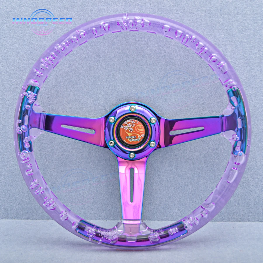 JDM-Racing-Crystal-Bubble-Volante-de-acr-lico-para-coche-volante ...