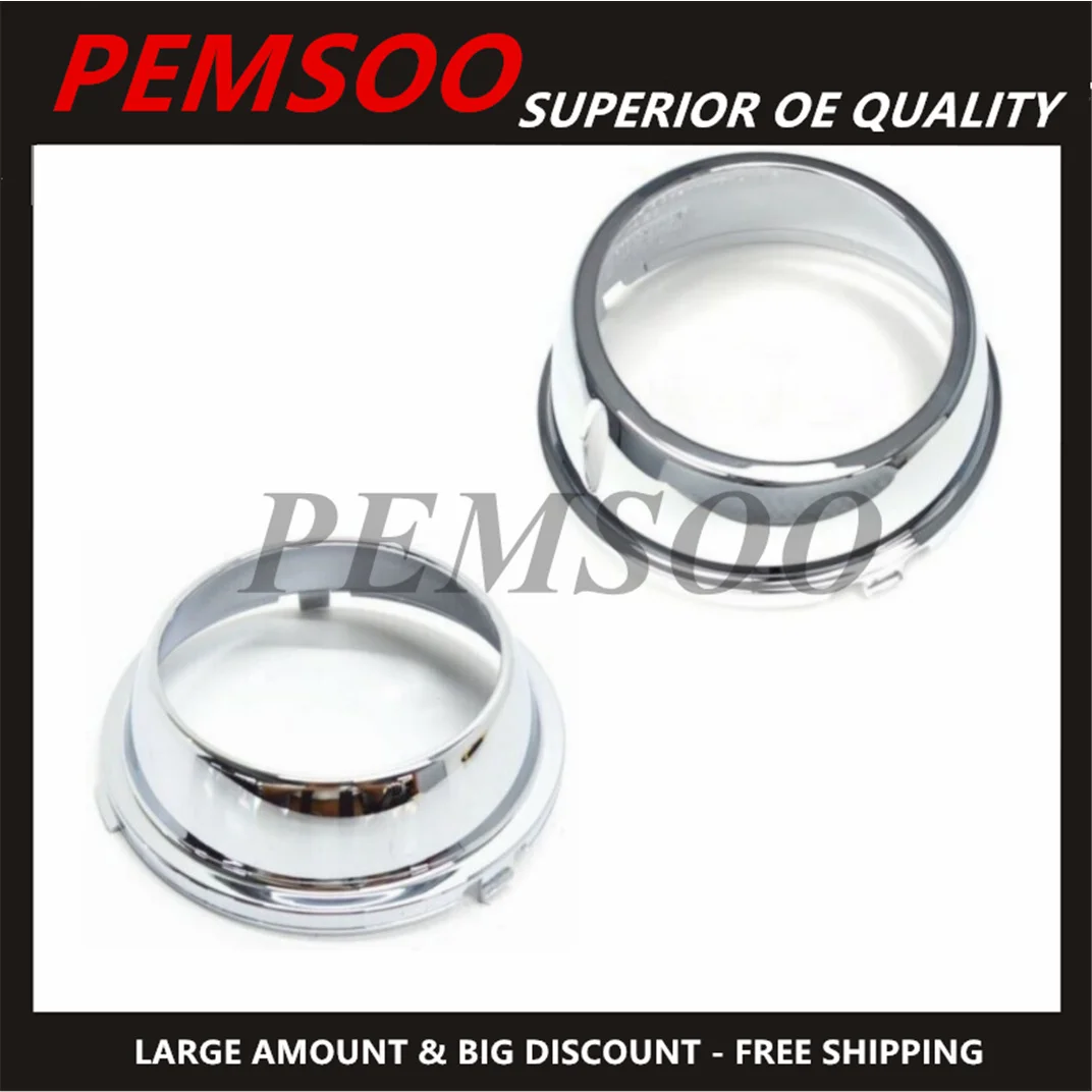 Front-Bumper-Fog-Lamp-Chrome-Ring-Trim-A1648852922-A1648853022-for ...