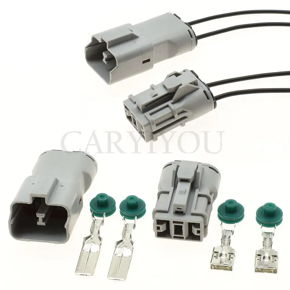 1-Set-2-Pin-Way-9-5-MM-Automobile-Electric-Weaterproof-Wireharness-Plug ...