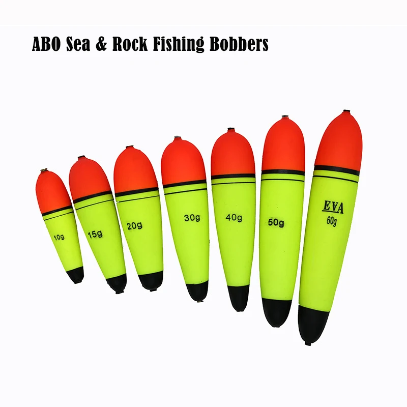 Sea&Rock EVA Fishing Floats 10g 15g 20g 30g 40g 50g 60g Abo Fishing ...