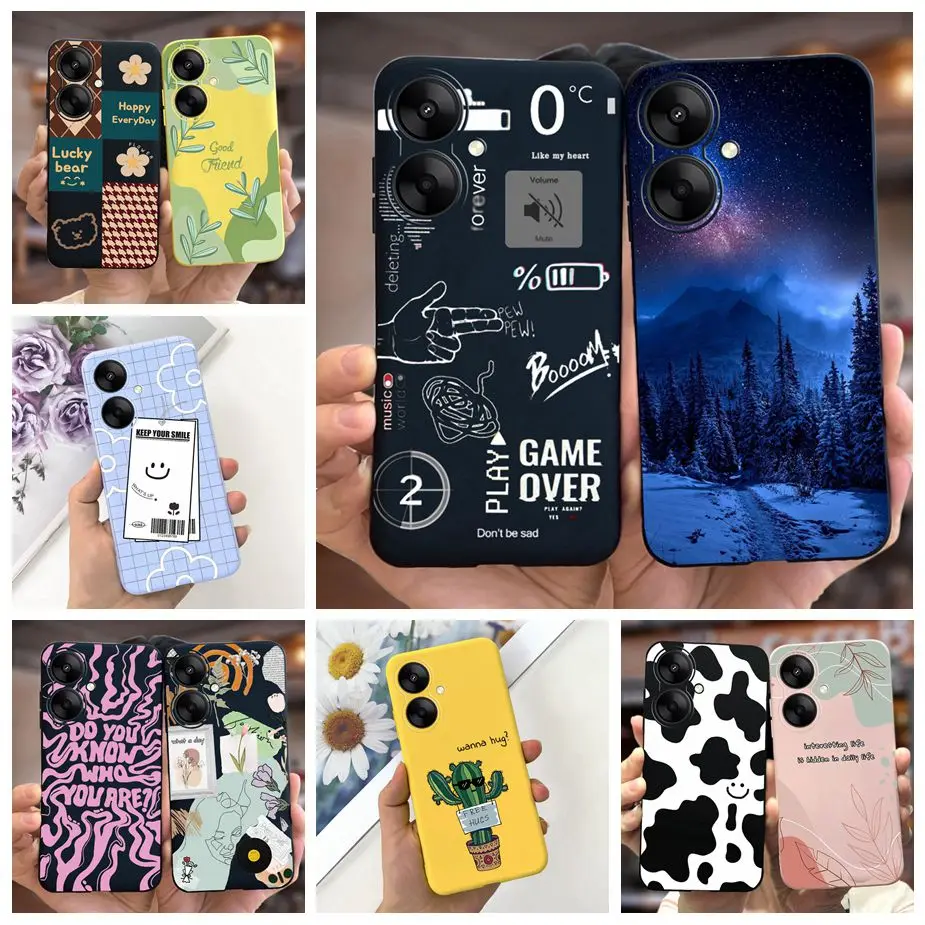 For-Xiaomi-Redmi-13C-5G-Case-Redmi-13R-5G-Stylish-Art-Painted-Cover ...
