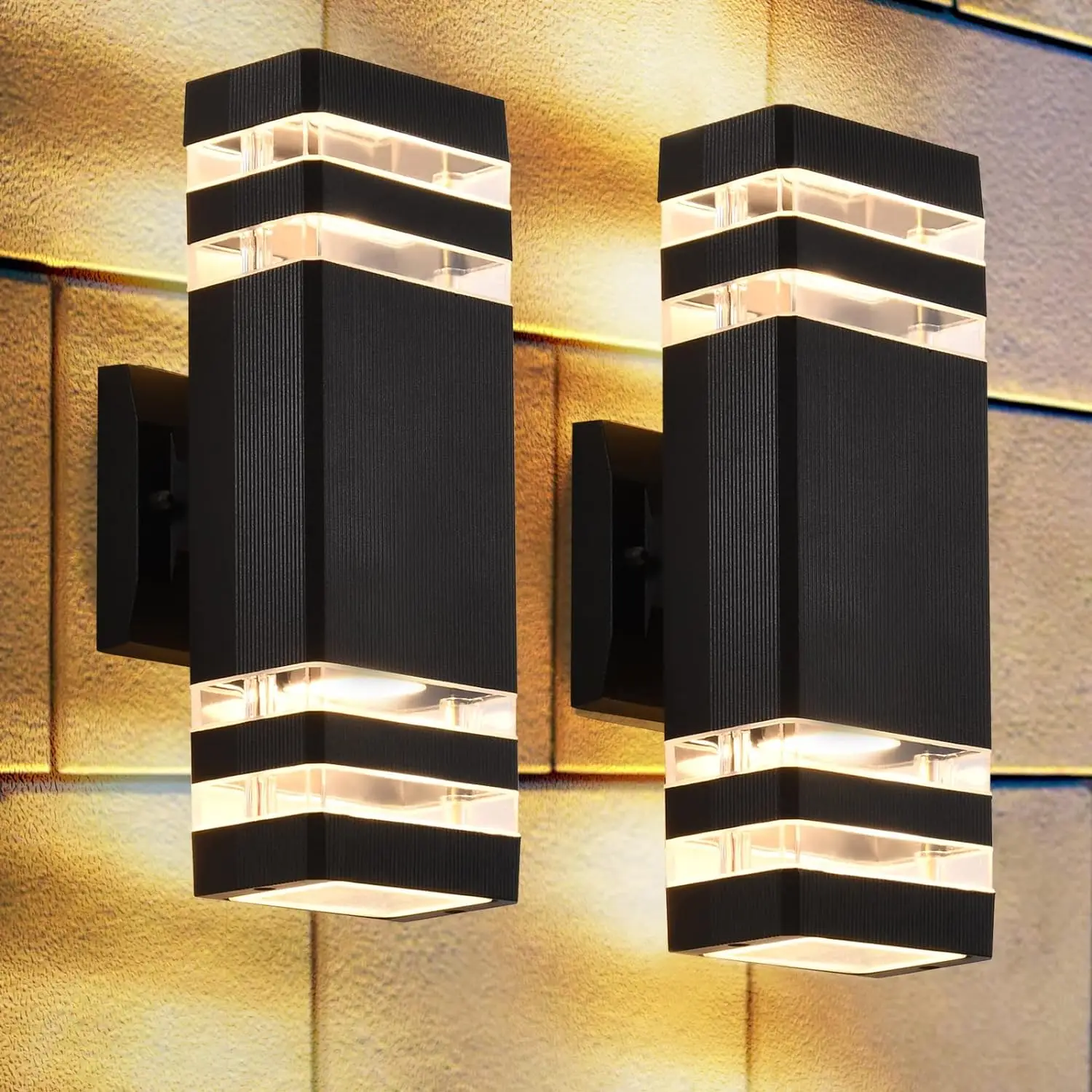 Waterproof-LED-Wall-Light-Outdoor-Up-Down-Garden-Lights-E27-Light ...