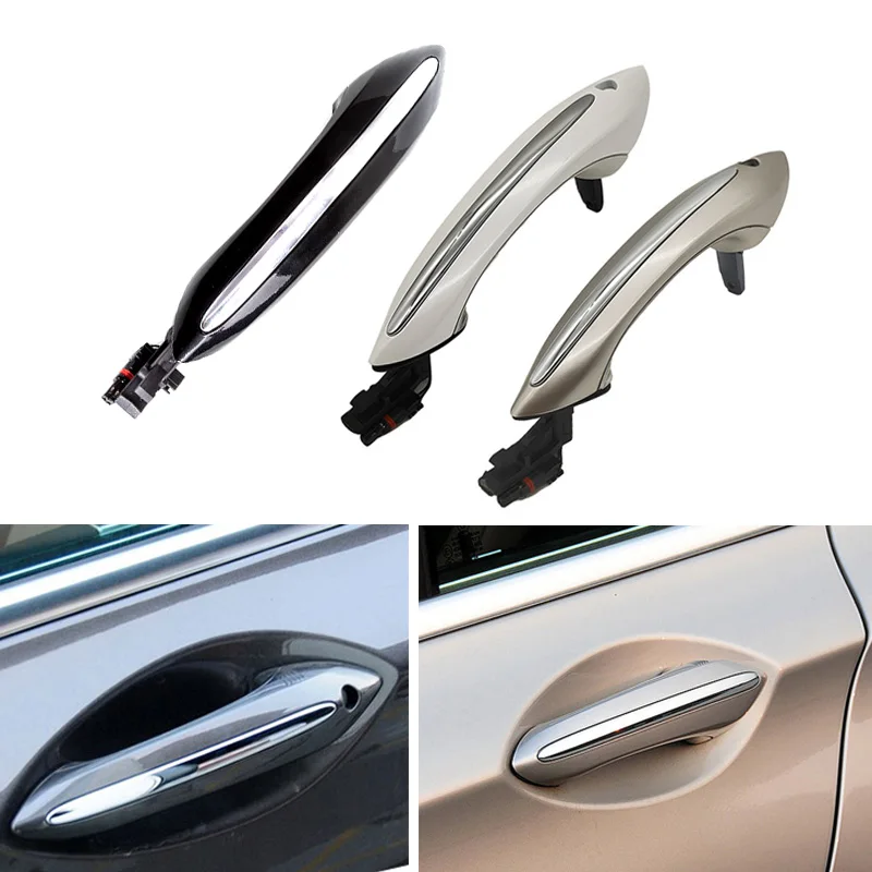 Car-Exterior-With-Light-Door-Handle-Keyless-Sensing-Handle-Replacement ...