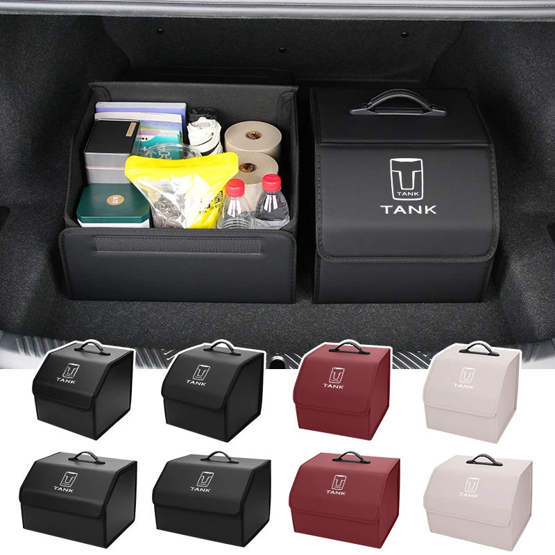 Car Trunk Storage Box Organizer Stowing Tidying Container Bag For Great ...