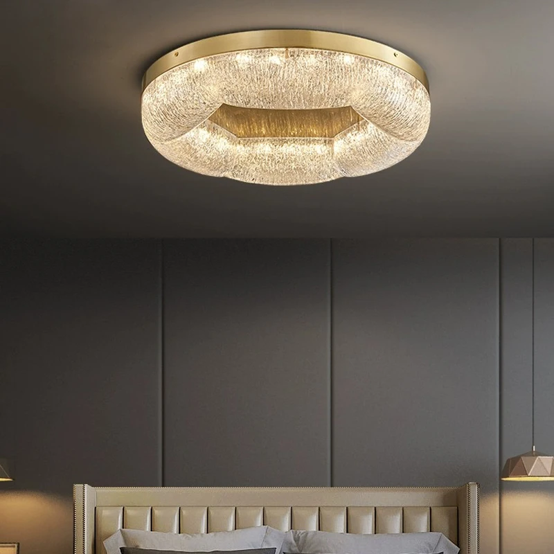 Aipaite-Modern-Resin-Round-Square-Dining-Room-Ceiling-Light-Gold-Foil ...