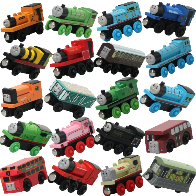 Thomas-And-Friends-Wooden-Trains-Magnetic-Connectable-Track-Trains-Toys ...