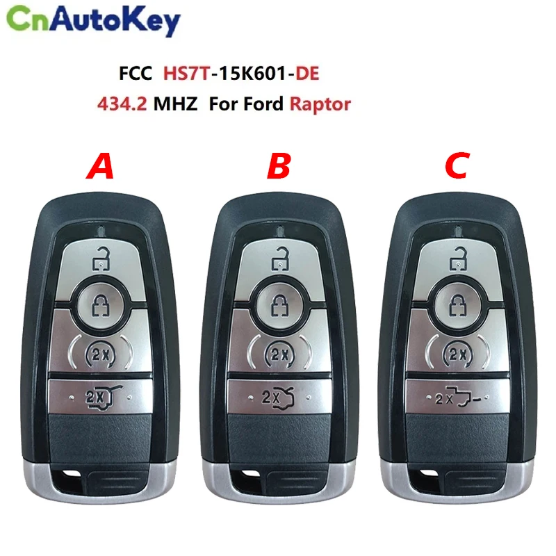 CN018098-4Button-Smart-Remote-Key-Fob-For-Ford-Raptor-MK5-Taurus-2023 ...