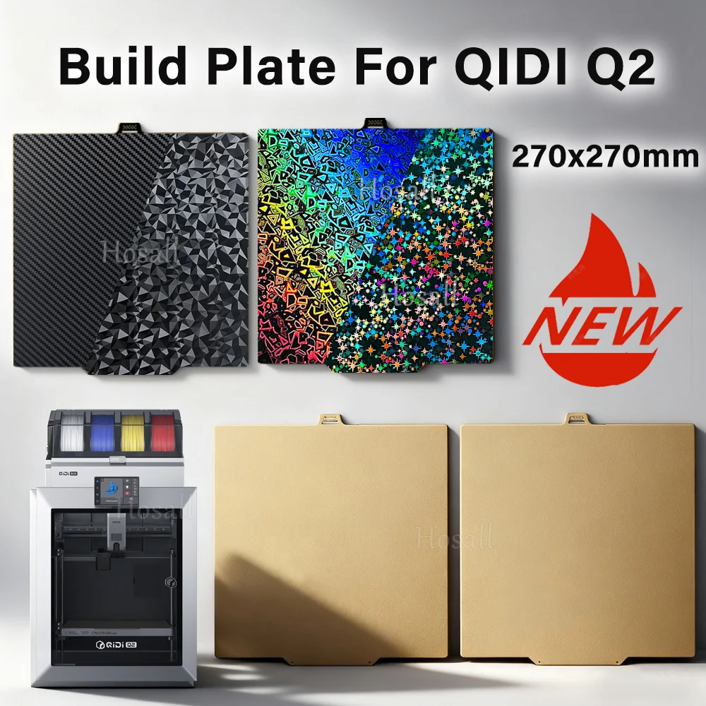 270x270mm Build Plate For QIDI Q2 Q2 Combo PEI Plate Double Siede ...