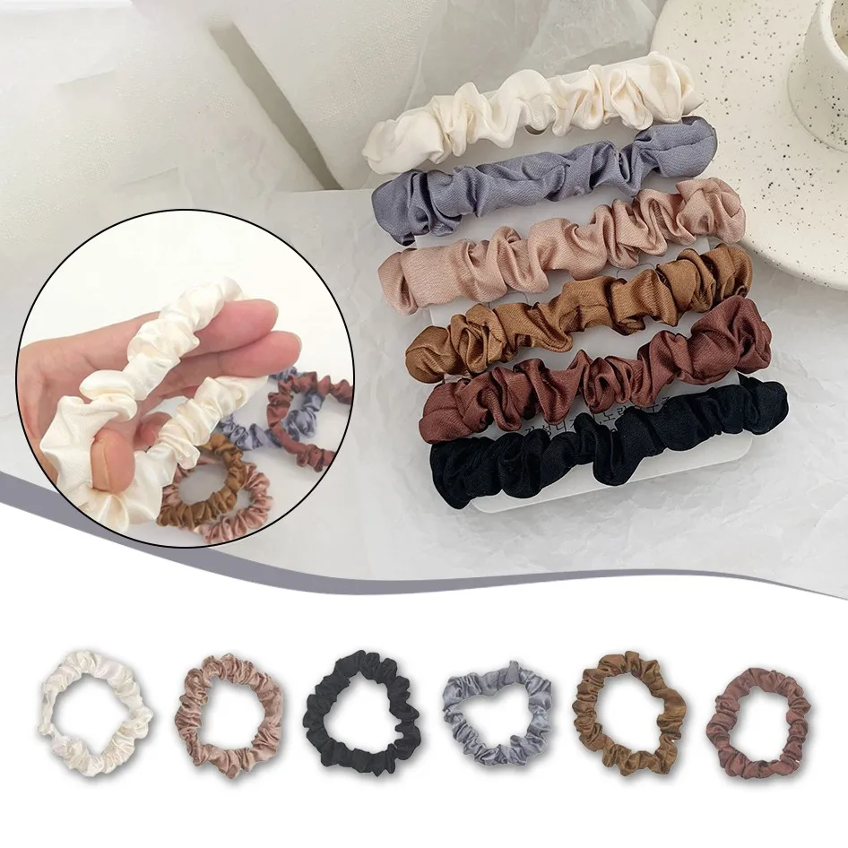 6-Pcs-Women-Girls-Elastic-Hair-Band-Ties-Scrunchie-Ponytail-Soft-Silk ...