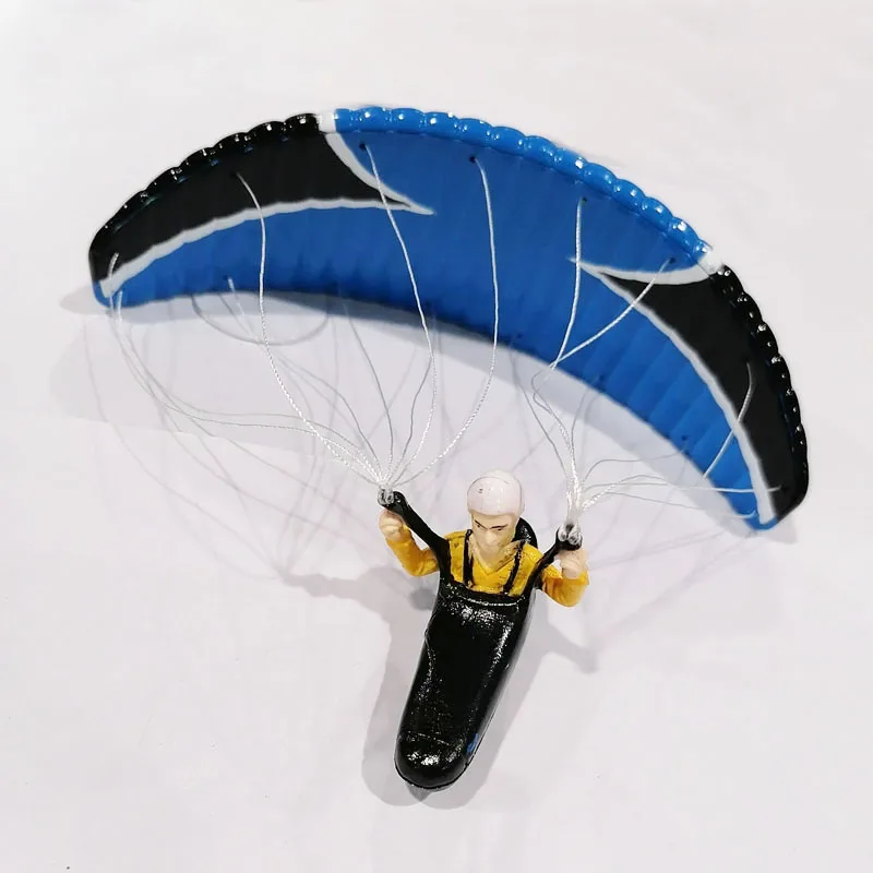 Mini Paramotor Model Paraglider Skydiver Rigger Parachute Ornament ...