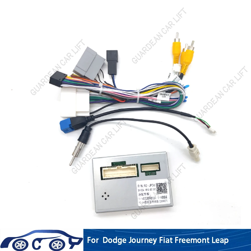 16Pin-Car-Stereo-Wire-Harness-Adapter-Decoder-For-Dodge-Journey-Fiat ...