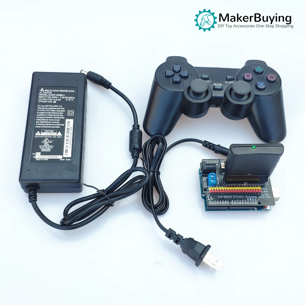 6DOF high power robotic arm PS2 control kit 6DOF for Arduino control ...