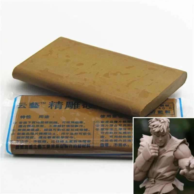 Argila Dura de Óleo de 200g para Esculturas e Modelagem de Figuras Detailed