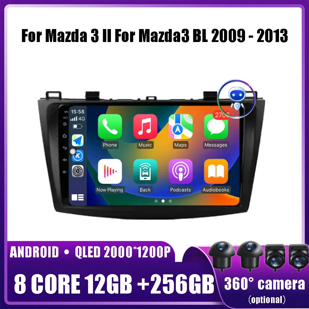 Android-14-for-Mazda-3-II-For-Mazda3-BL-2009-2013-Car-Multimedia-Player ...
