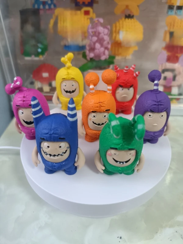 Original Oddbods Whole 7pcs/Set with Original Code On Back Limited ...