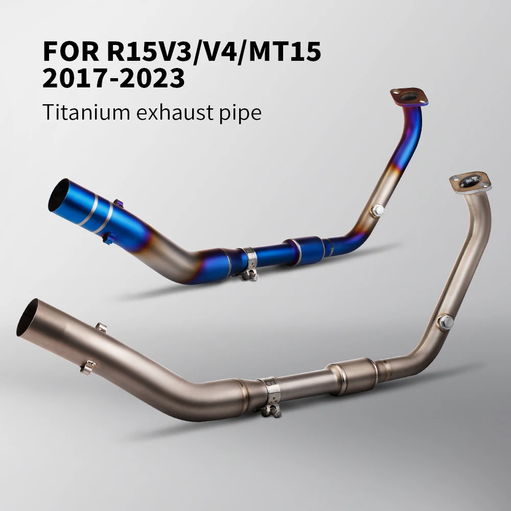 Motorcycle-Titanium-alloy-Elbow-51mm-for-R15V3-R15V4-XSR155-MT15-with ...