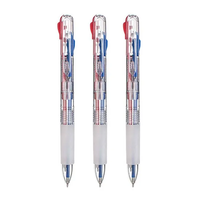 3Pcs/Lot 0.5mm Blue/red Ink Ballpoint Pens Creative 2 In 1 Multicolor ...