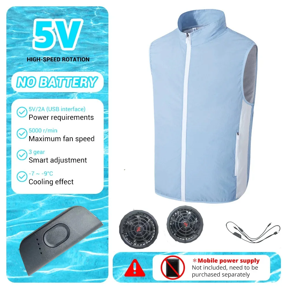 Summer-Air-conditioning-Vest-Cooling-Work-Clothes-Outdoor-Heat ...