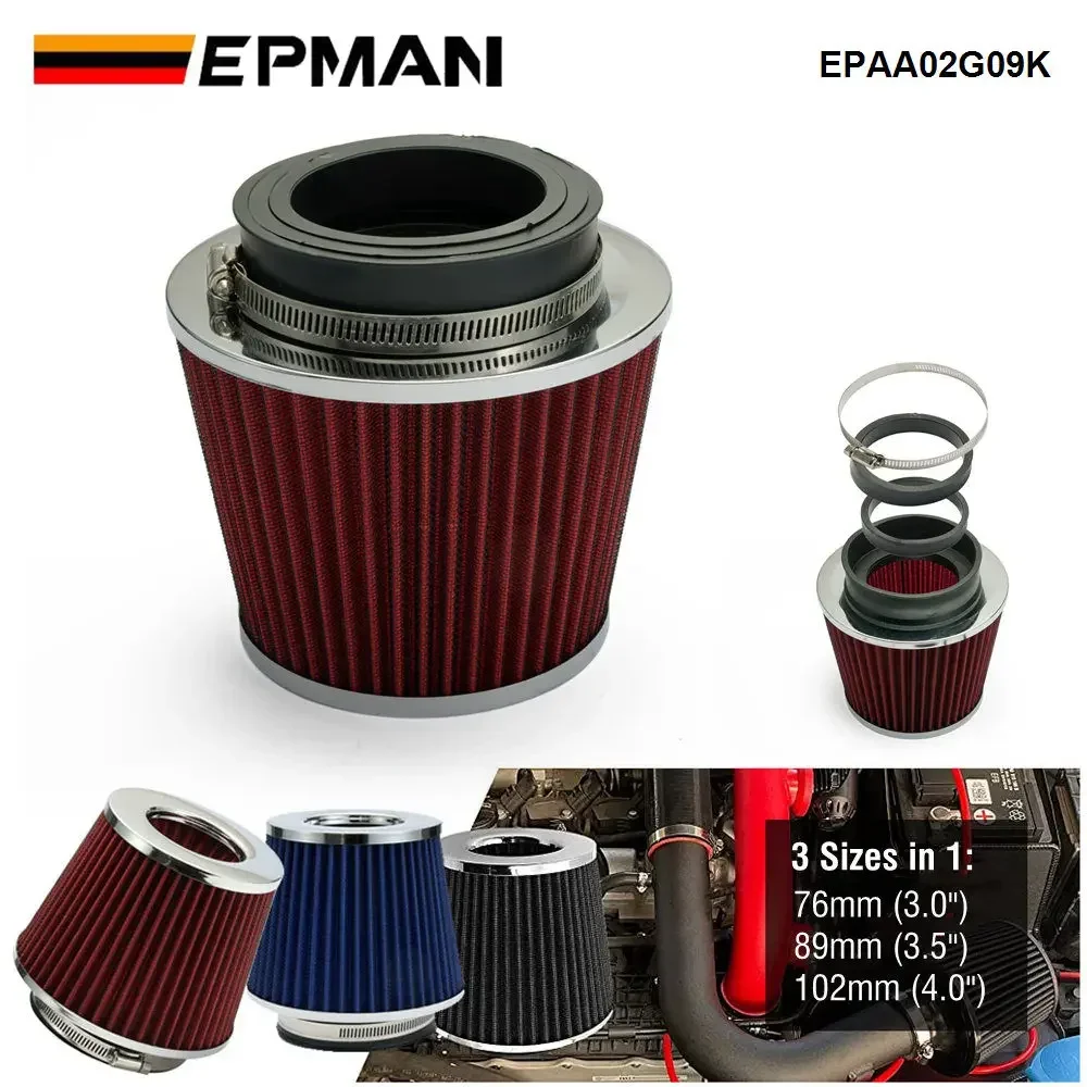 EPMAN-Universal-Car-Modified-Air-Filter-Mushroom-Head-Air-Filter ...