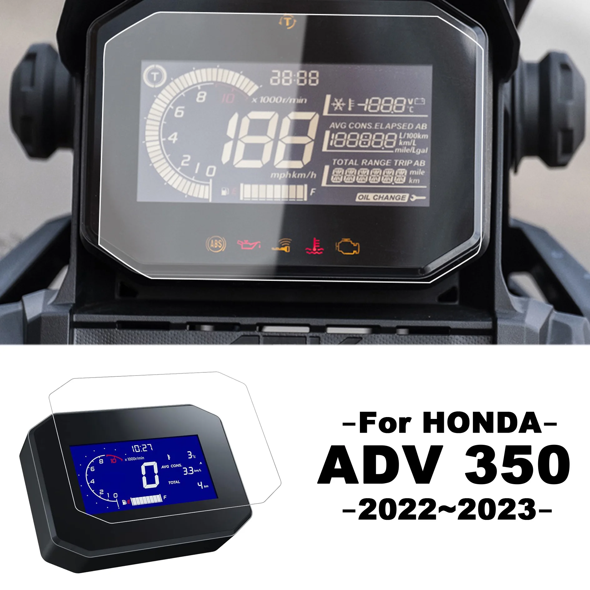 Motorcycle Dashboard Protection Accessories For Honda ADV-350 ADV 350 ...