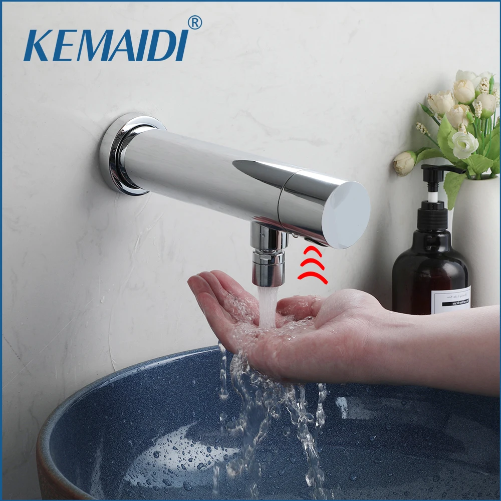 KEMAIDI-Brass-Automatic-Sensor-Faucet-Bathroom-Basin-Sink-Faucet-Only ...