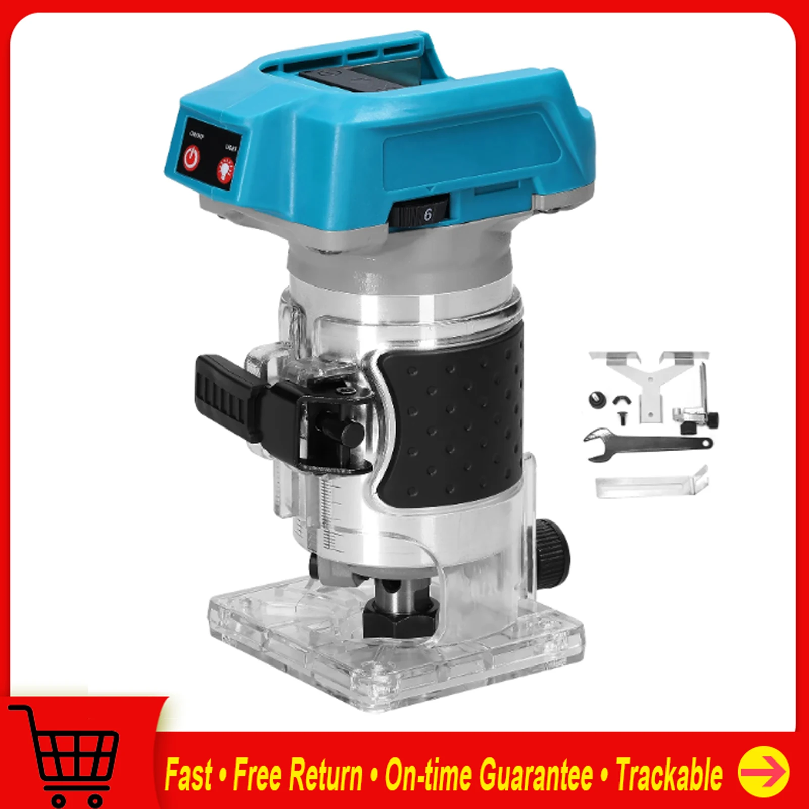 Speed-Adjustable-Woodworking-Electric-Trimming-Machine ...