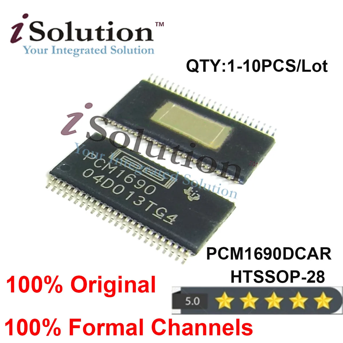 PCM1690DCAR-PCM1690-DAC-Audio-24-b-100-k-DSP-I2S-48-HTSSOP-Original-1 ...