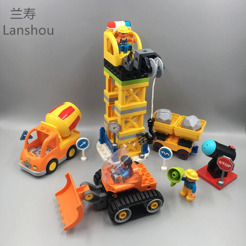 Big-Size-Engineering-Building-Blocks-Assemblage-Set-Compatible-Blocks ...