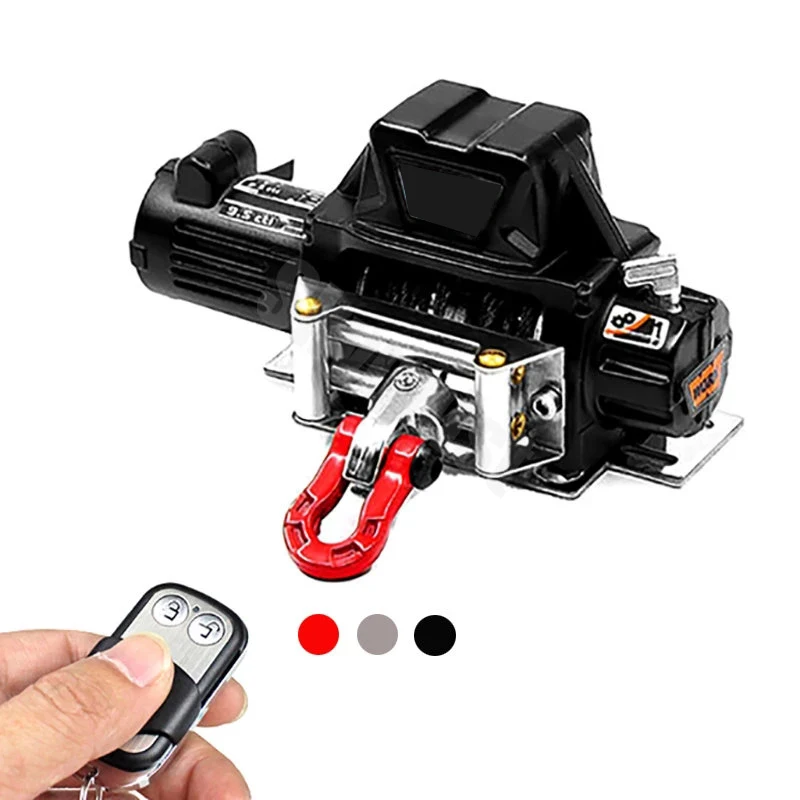 NEW-Metal-Automatic-Winch-Wireless-Remote-Controller-System-for-1-10-RC ...